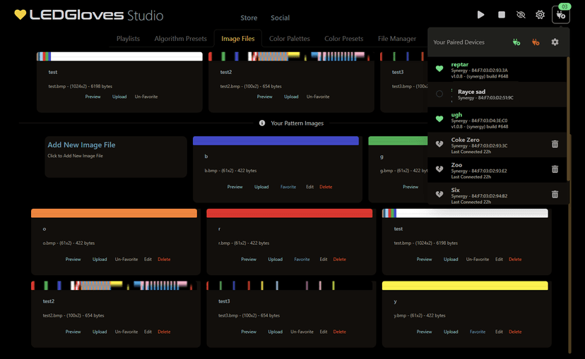 LEDGloves Studio